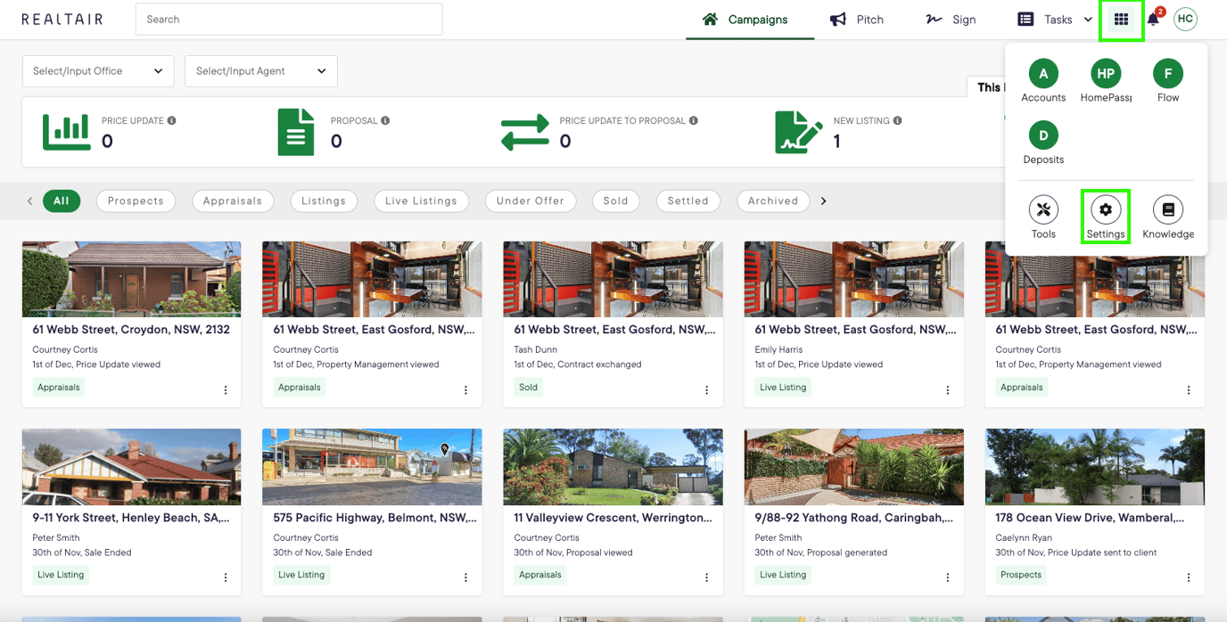 Linking PropTrack Data